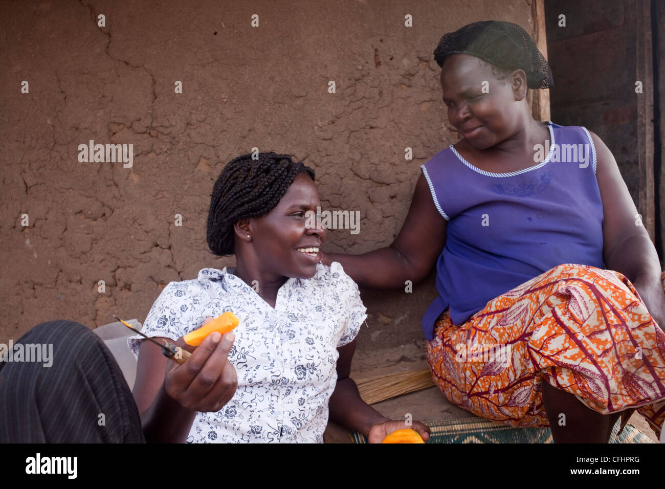 LRA's former child soldier,now turned activist, Grace, with her mother ...