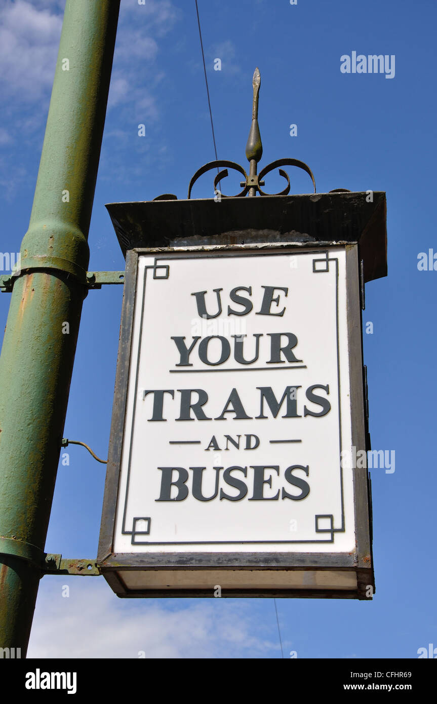 Tramway signs hi-res stock photography and images - Alamy