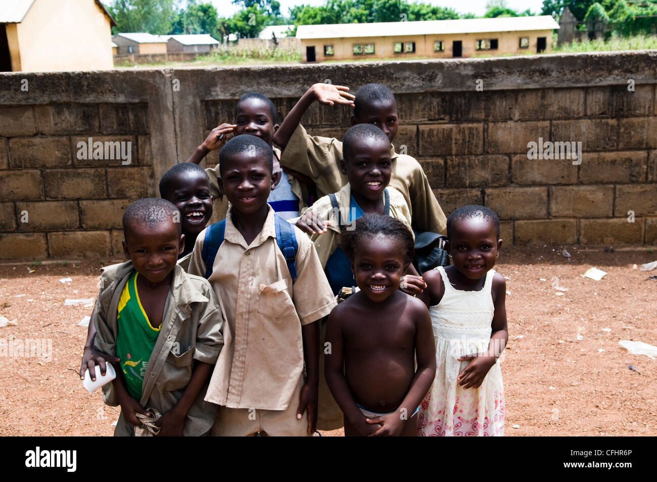 School children in Togo Stock Photo - Alamy
