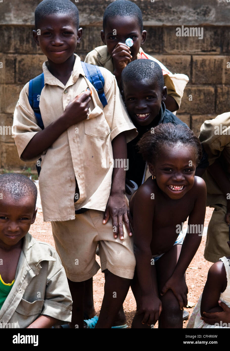 School children in Togo Stock Photo - Alamy