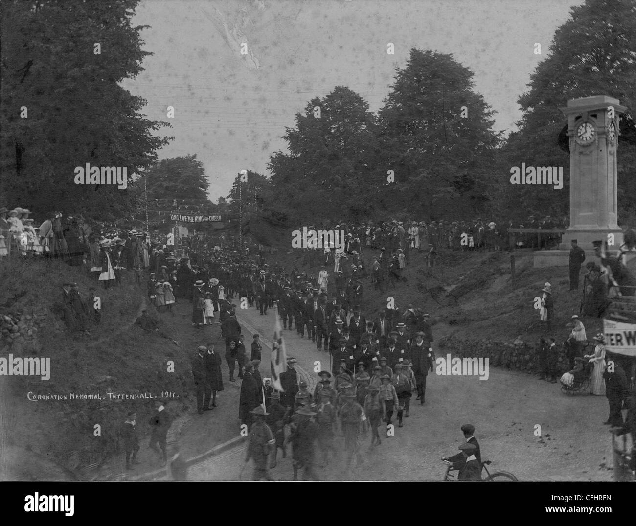 Coronation Celebrations, Tettenhall, Wolverhampton, 22 Jun 1911 Stock ...