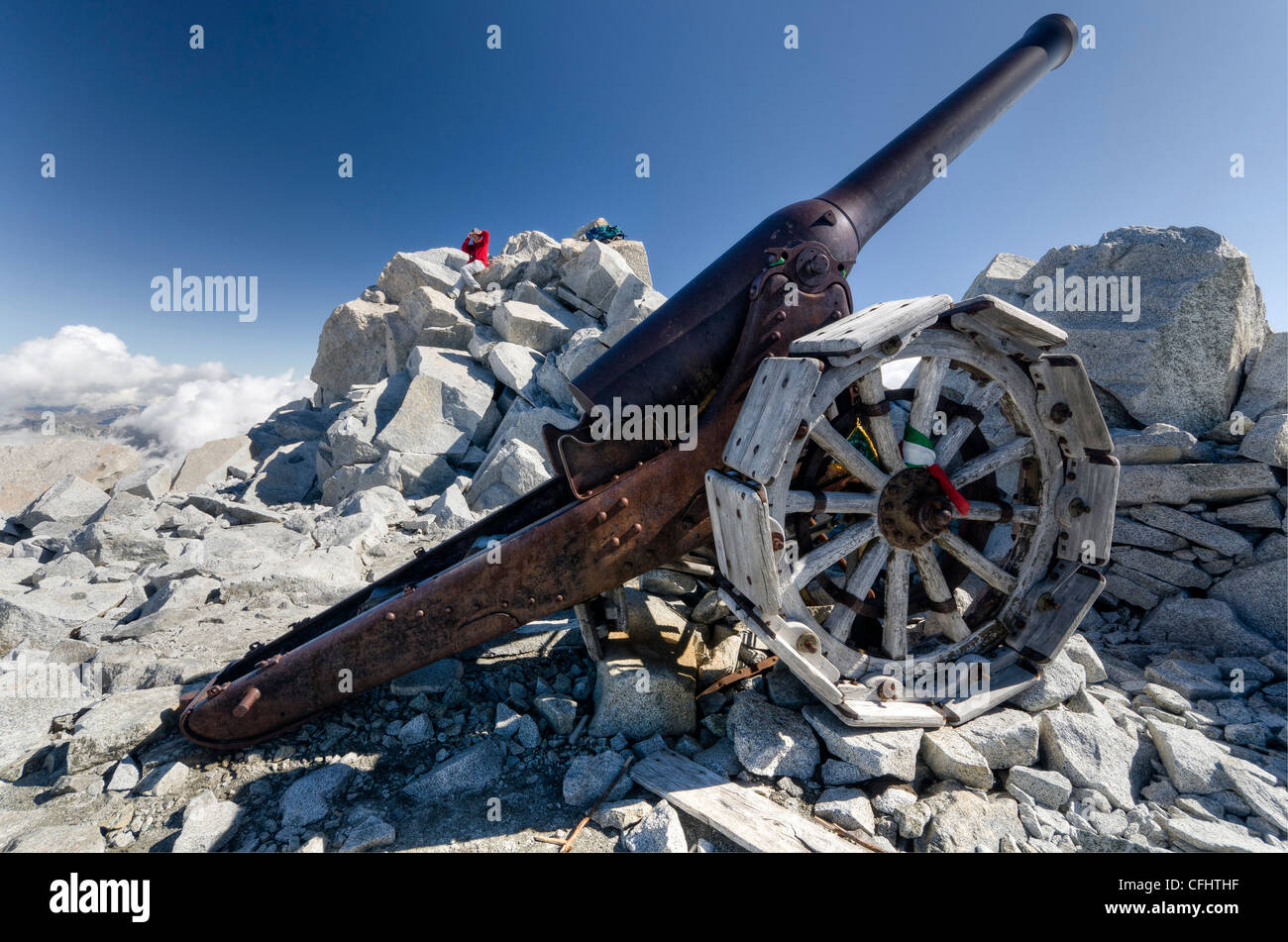 Italy Trentino Alto Adige Adamello Brenta NAtural Park Cresta Croce ...
