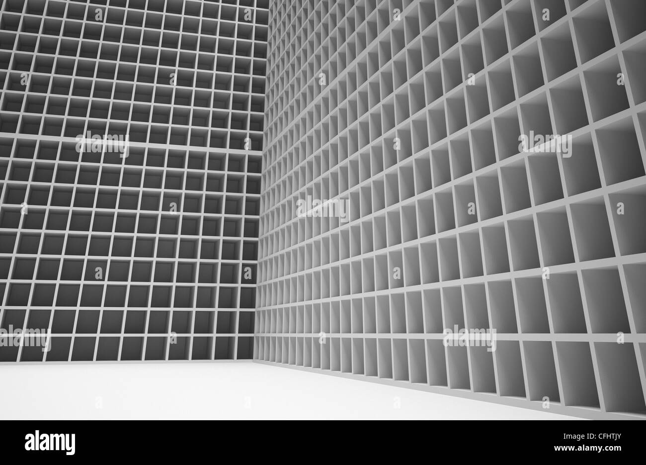 The endless square boxes Stock Photo - Alamy