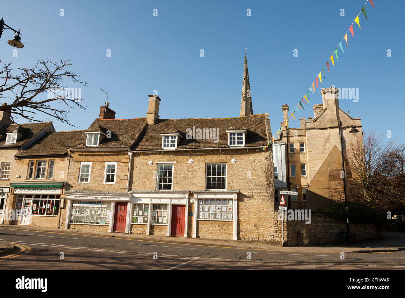 The market town of Oundle, Northamptonshire, England, UK Stock Photo ...