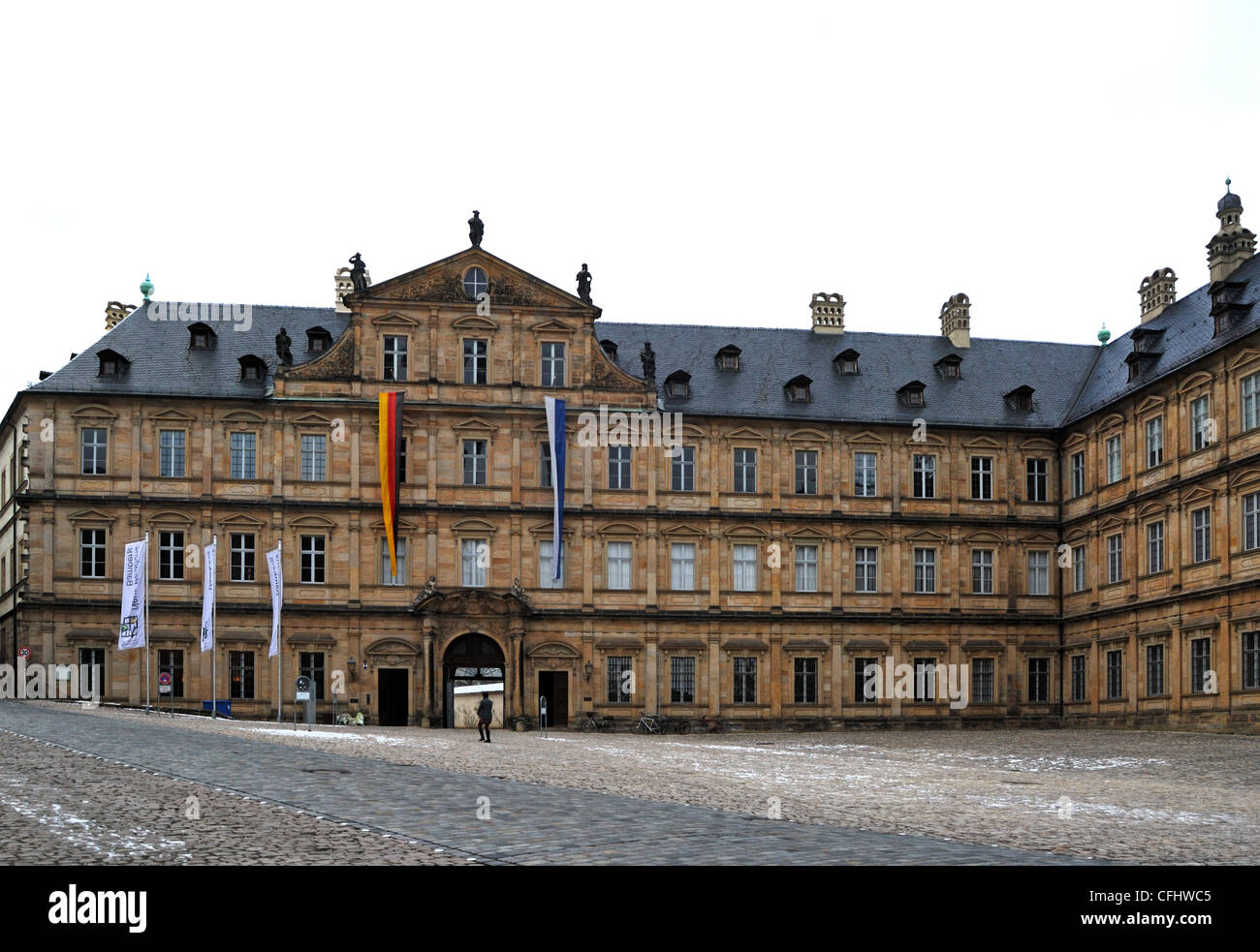 New Residenz (Palace), Bamberg, Bavaria, Germany, Europe Stock Photo ...
