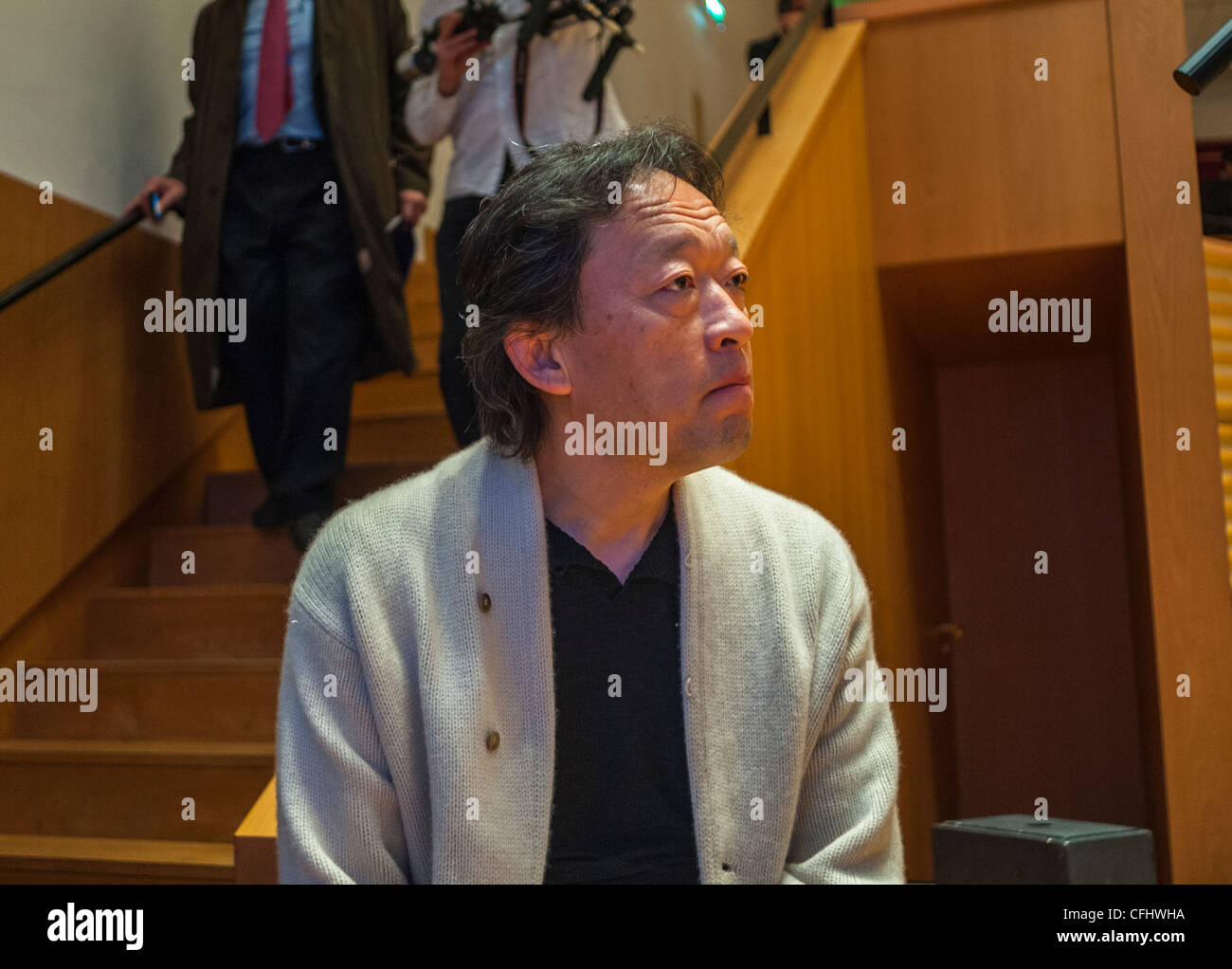 Paris, France, South Korean conductor Chung Myung-Whun, in Salle Playel ...