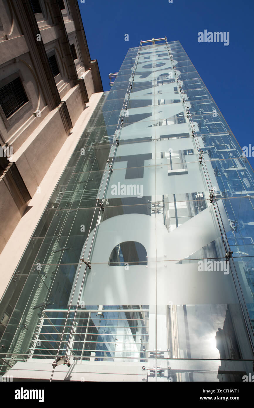 Museum art galery Madrid Spain Reina Sofía architecture tourism glass ...