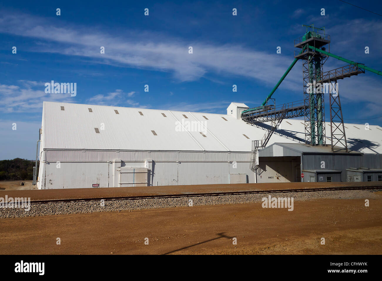 Australian Wheat Storage containers Stock Photo - Alamy