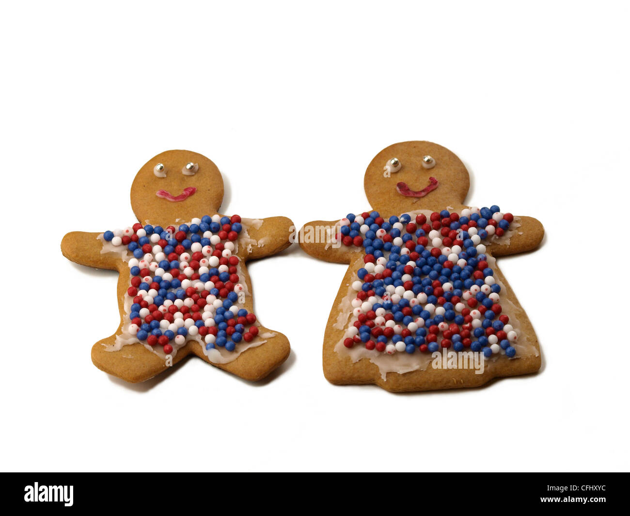 Woman ginger biscuit Cut Out Stock Images & Pictures - Alamy