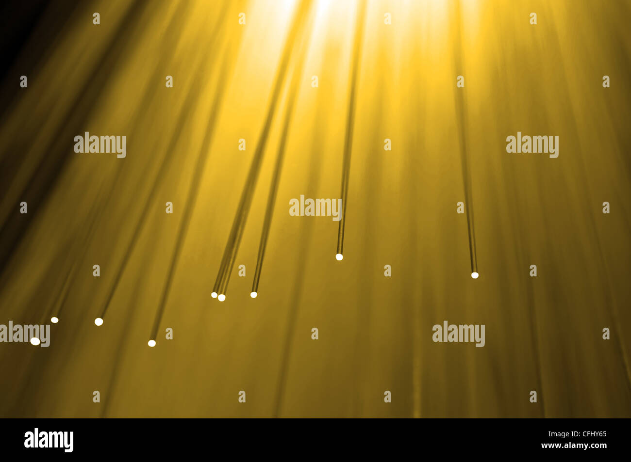 Yellow fibre optic hi-res stock photography and images - Alamy