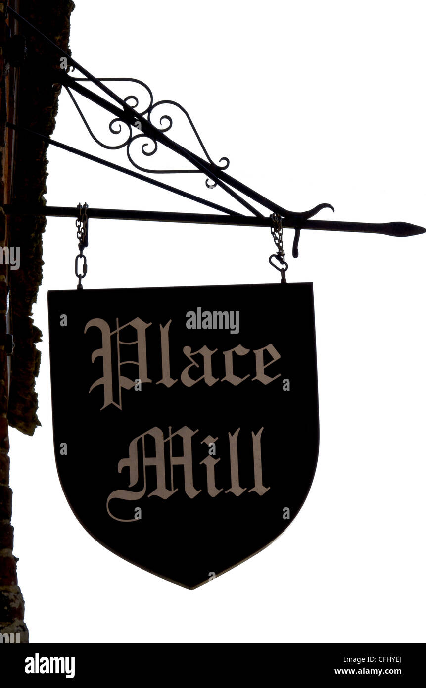 Water mill sign hi-res stock photography and images - Alamy