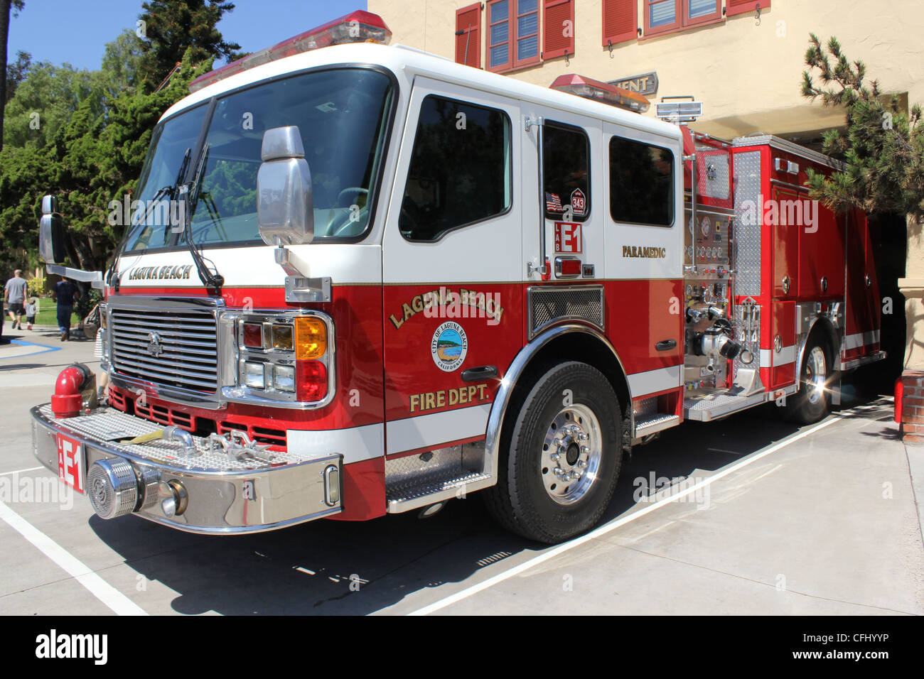 American fire engine hi-res stock photography and images - Alamy