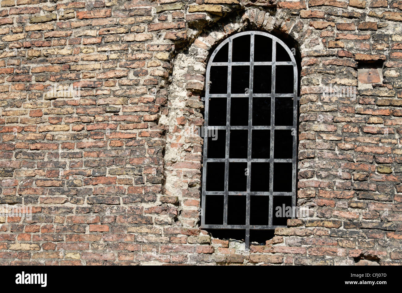 The Cow Tower, historic old military alongside the River Wensum, in ...