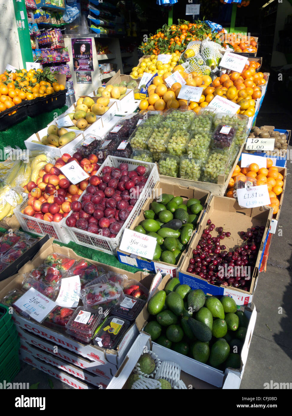 united kingdom west london acton high street a fruit and vegetable ...