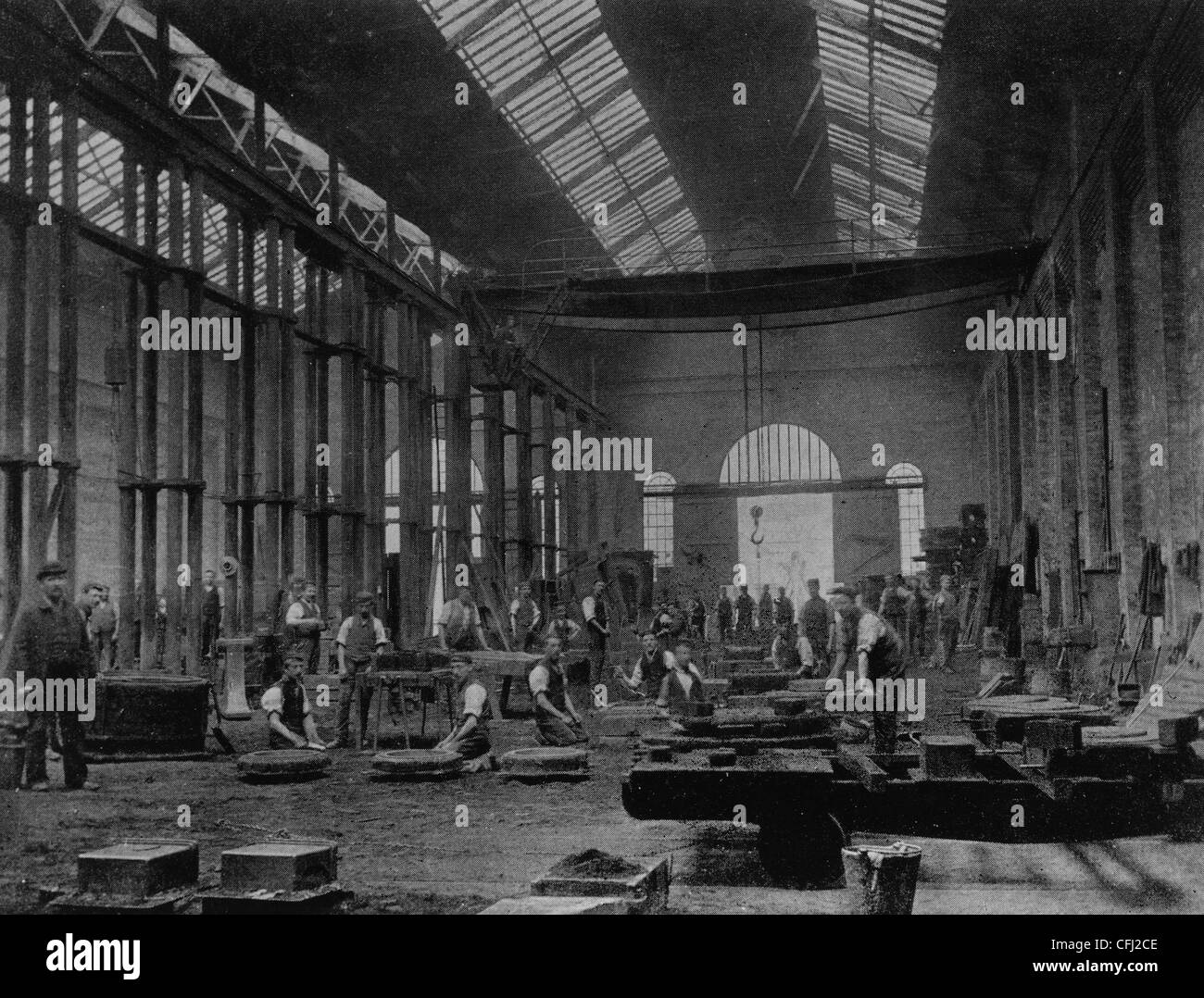 Iron Foundry, The Electric Construction Company Ltd., Bushbury ...