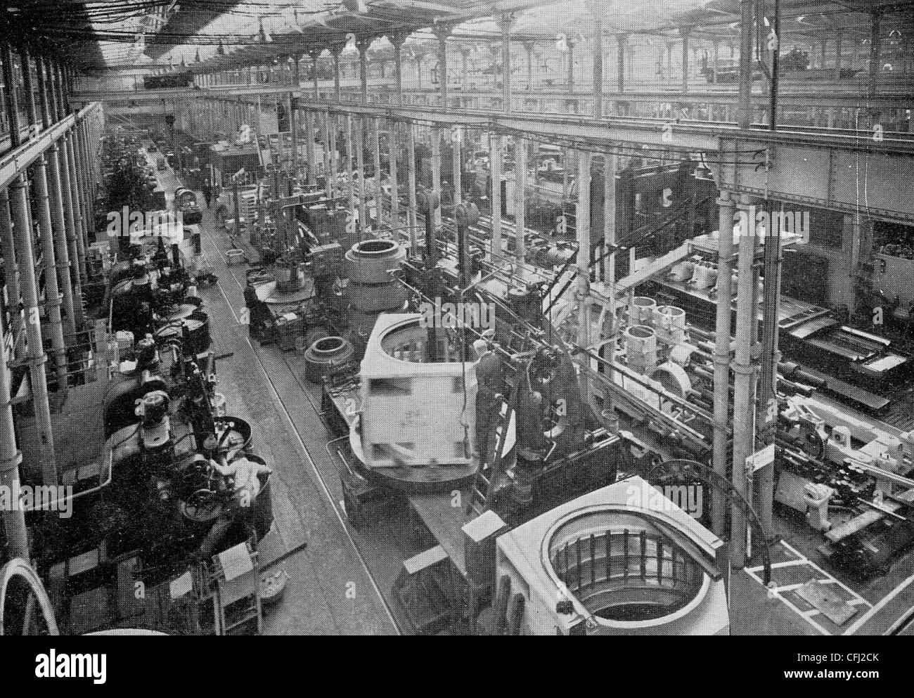 Machine Shops, The Electric Construction Company Ltd., Bushbury ...