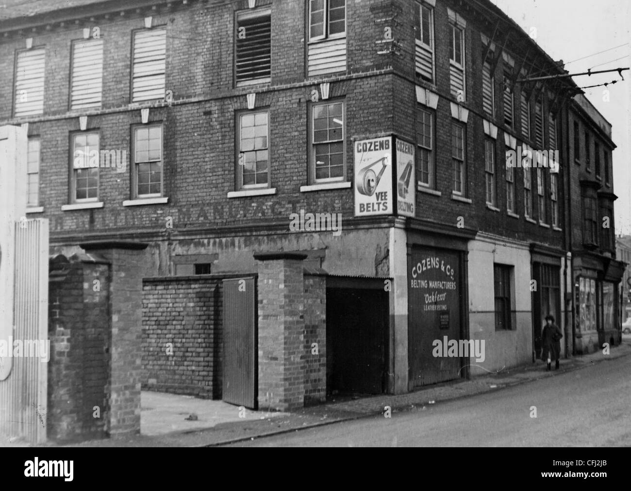 Industrial Belting Factory Works, Cozens & Company, Wolverhampton, 1960 ...