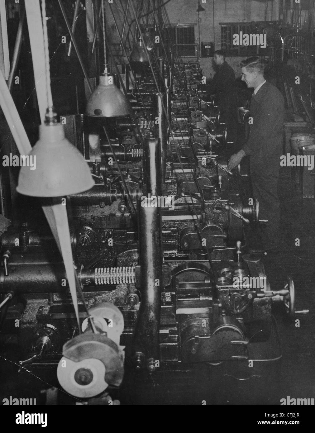 Workshop, Villiers Engineering Company, Wolverhampton, 1938 - 1940 ...