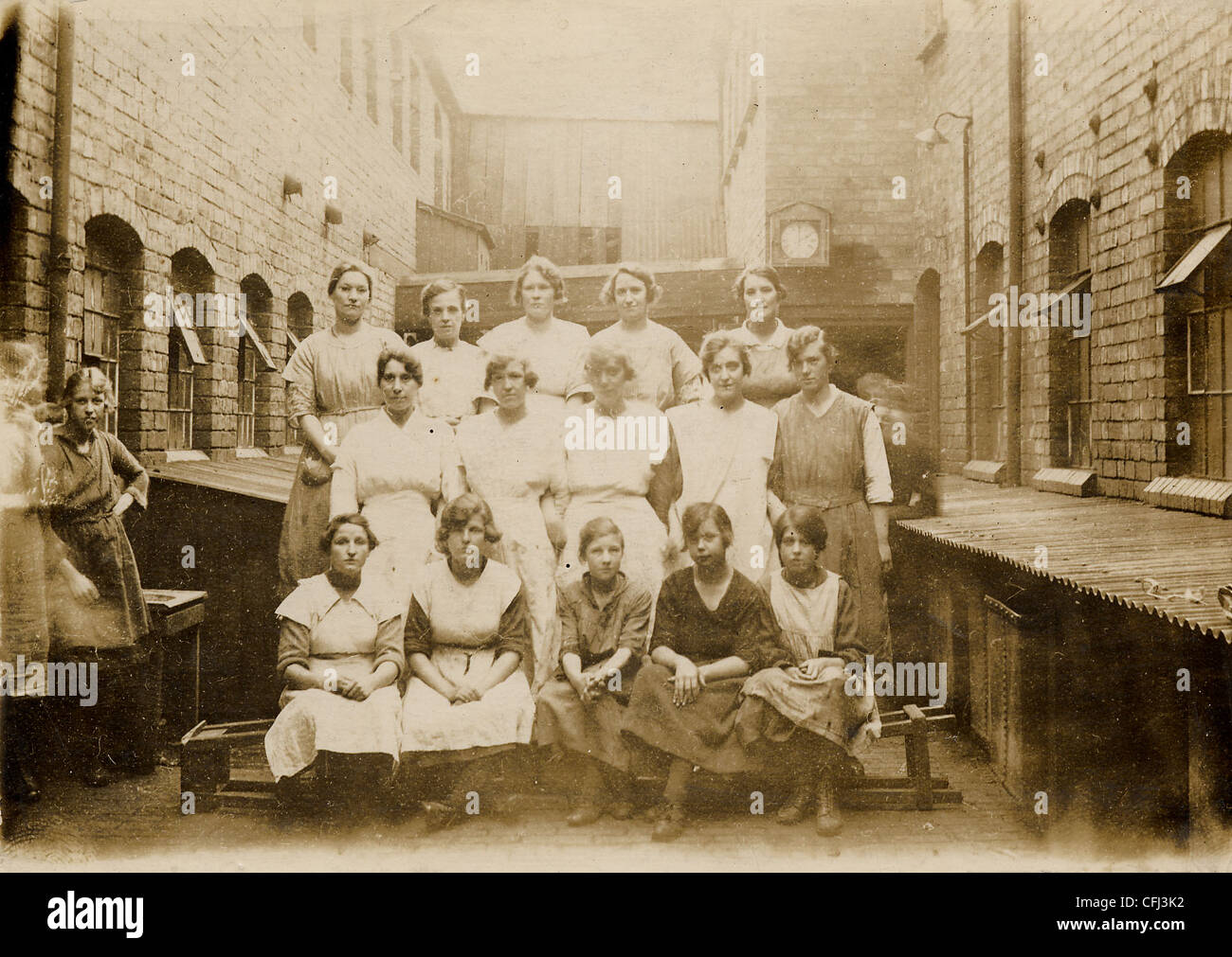 Factory Workers, W. Redman & Company Ltd., Temple Street, Wolverhampton ...