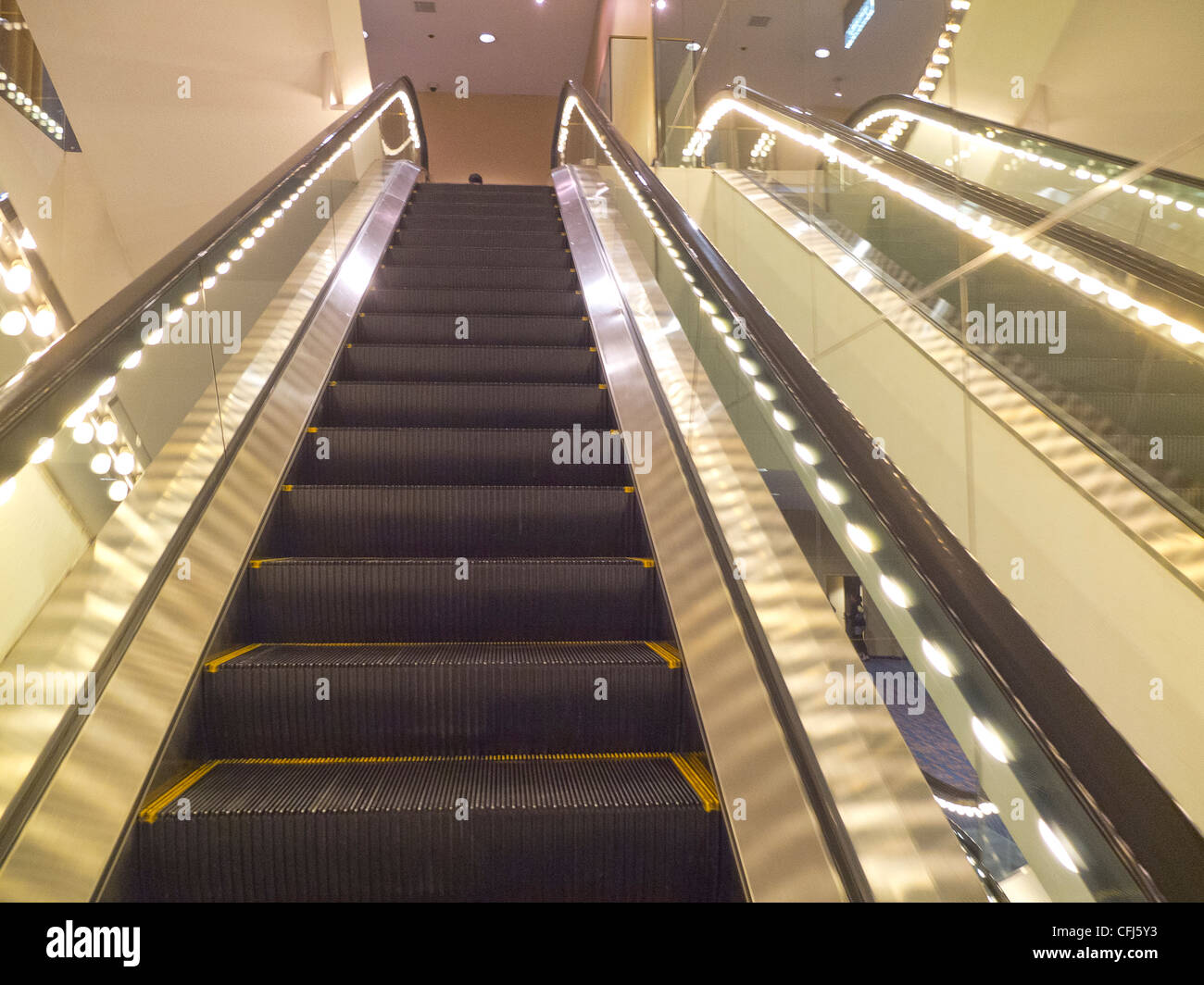 group of escalators Stock Photo - Alamy