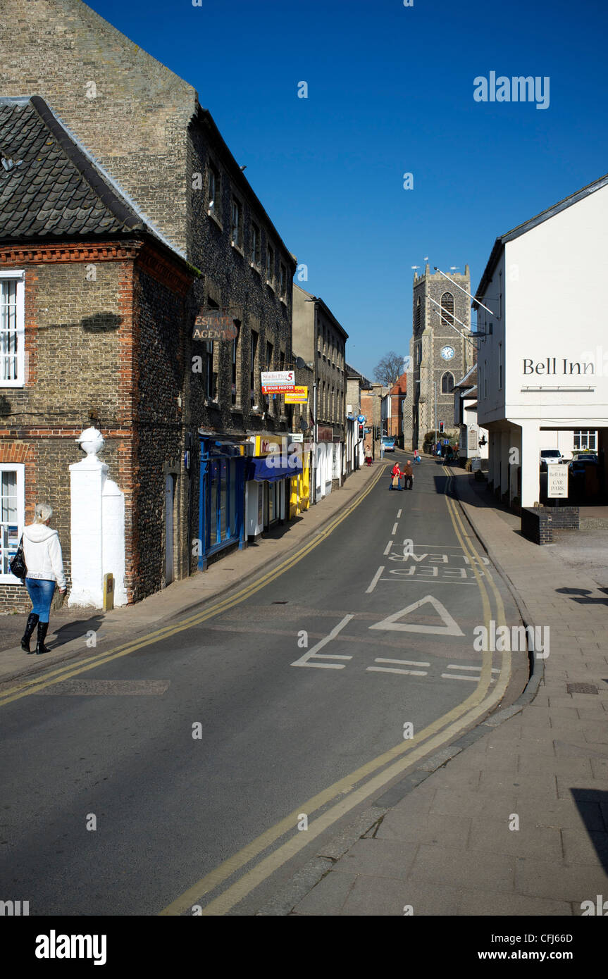 Thetford Town Center Stock Photo - Alamy