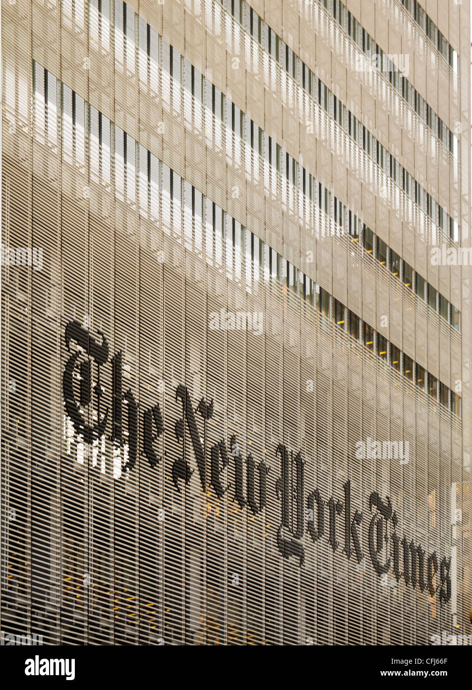 New york times building hi-res stock photography and images - Alamy