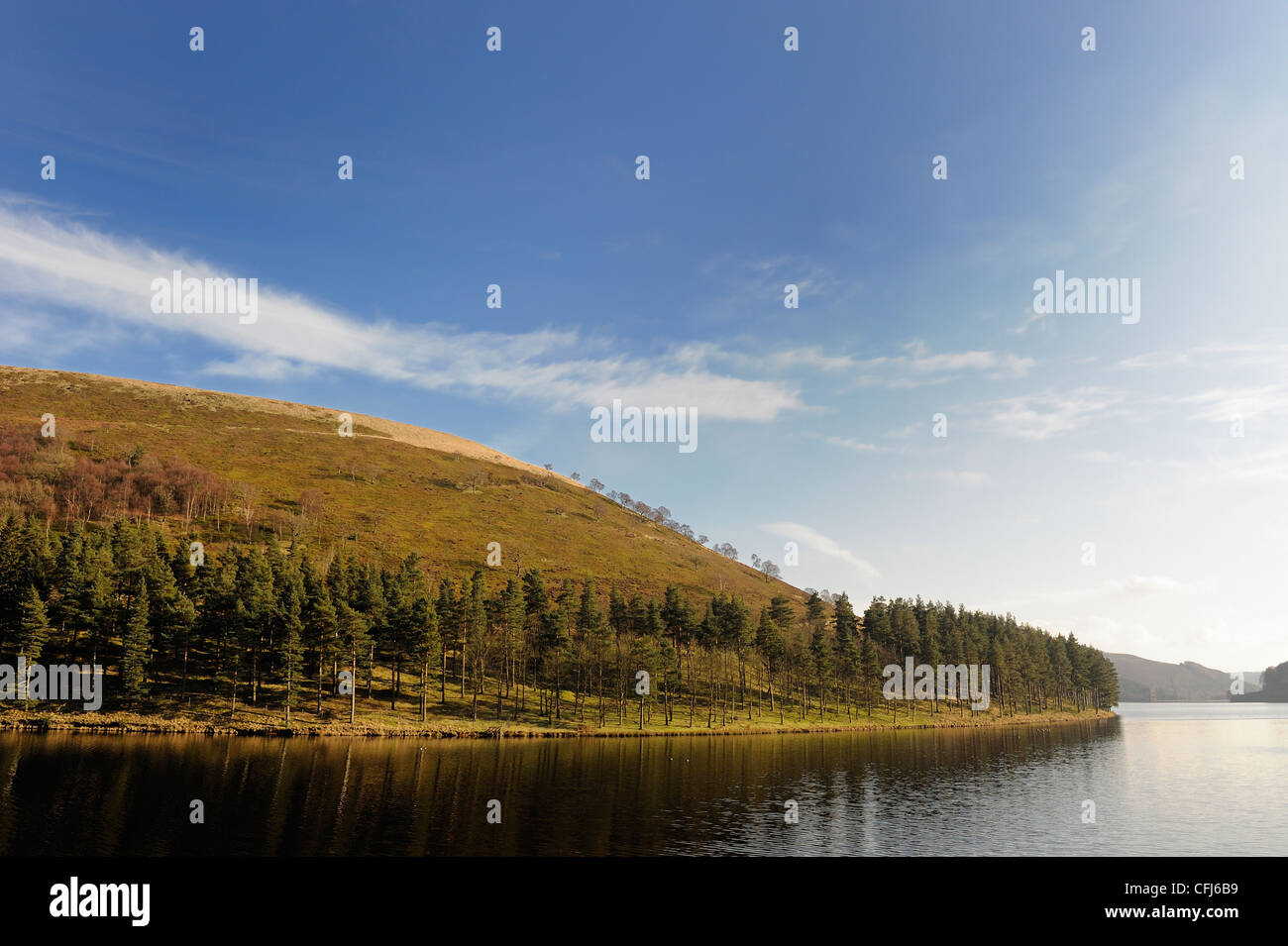 howden reservoir peak district national park derbyshire england uk ...