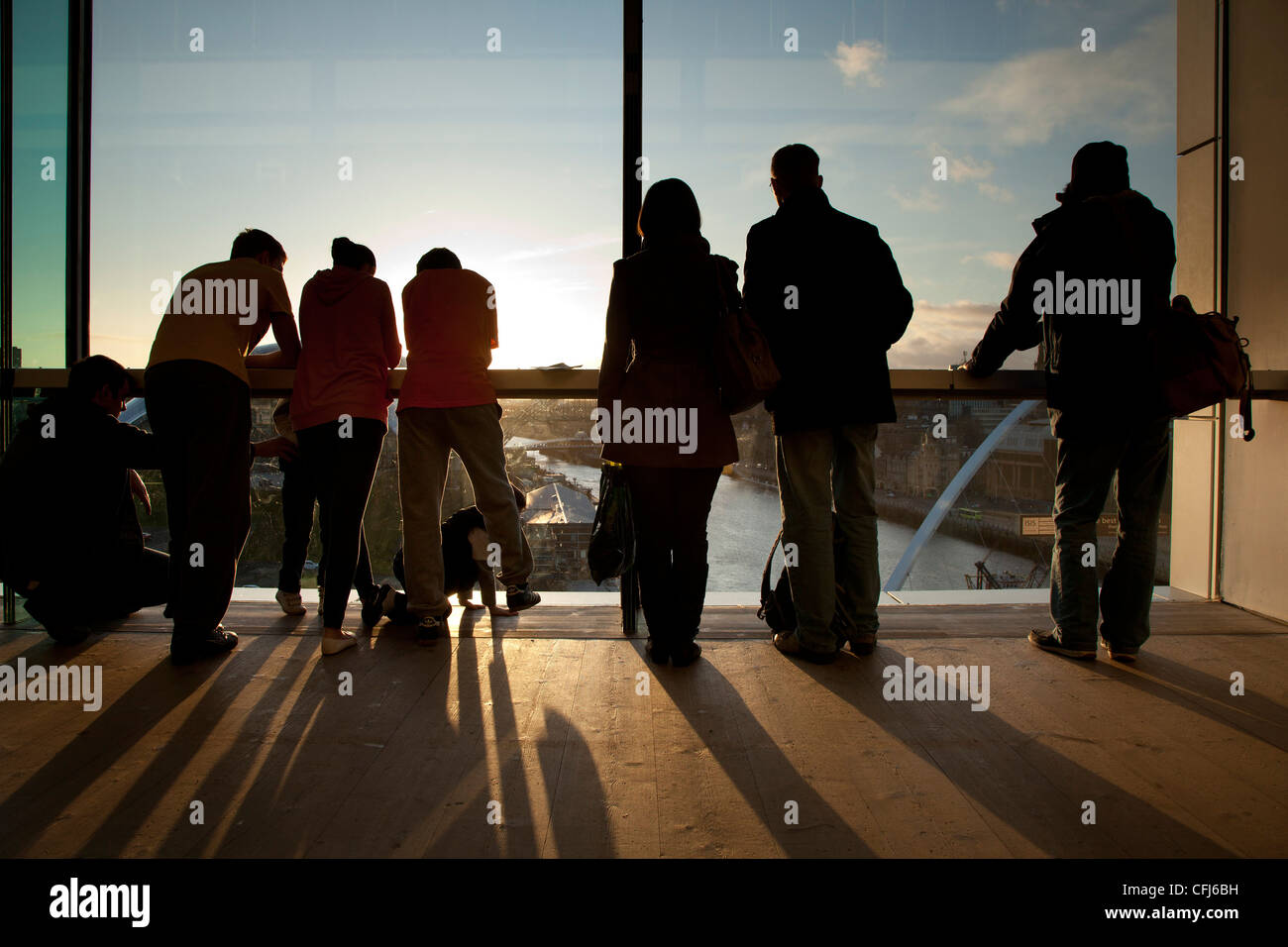 The Viewing Platform, Baltic Centre for Modern Art, Gateshead, Tyne and ...