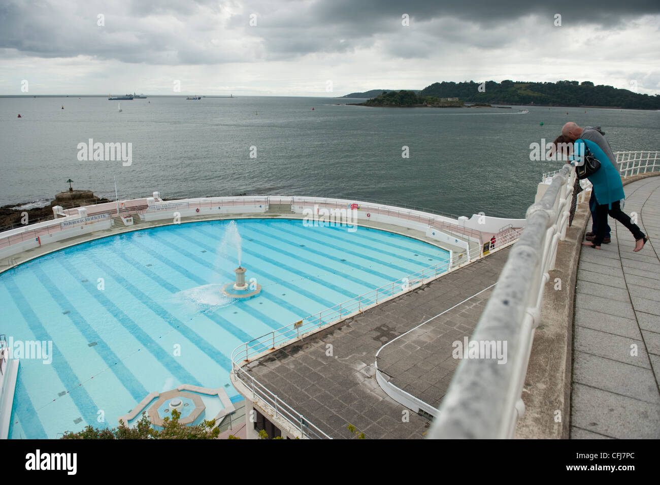 Plymouth hoe lido hi-res stock photography and images - Alamy