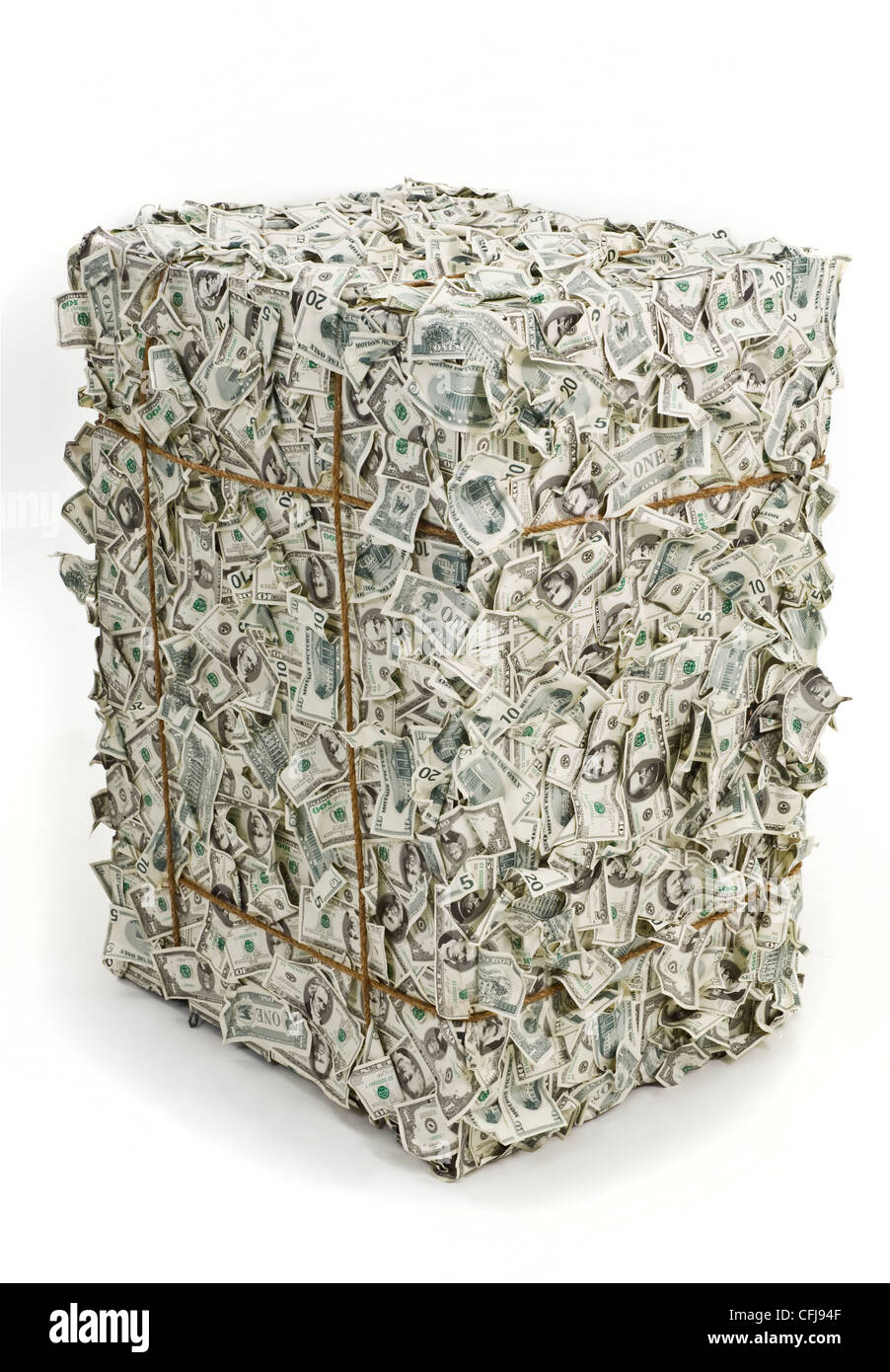 Bale of money Stock Photo - Alamy