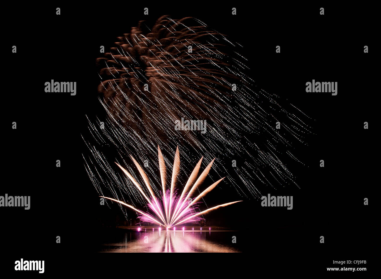 Fireworks at GlobalFest 2011, Italian entry, Elliston Park, Calgary ...
