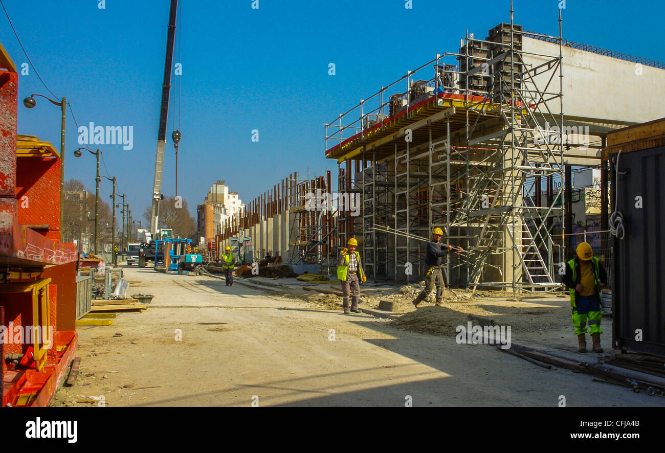 Workers day structure infrastructure work public investment crane ...