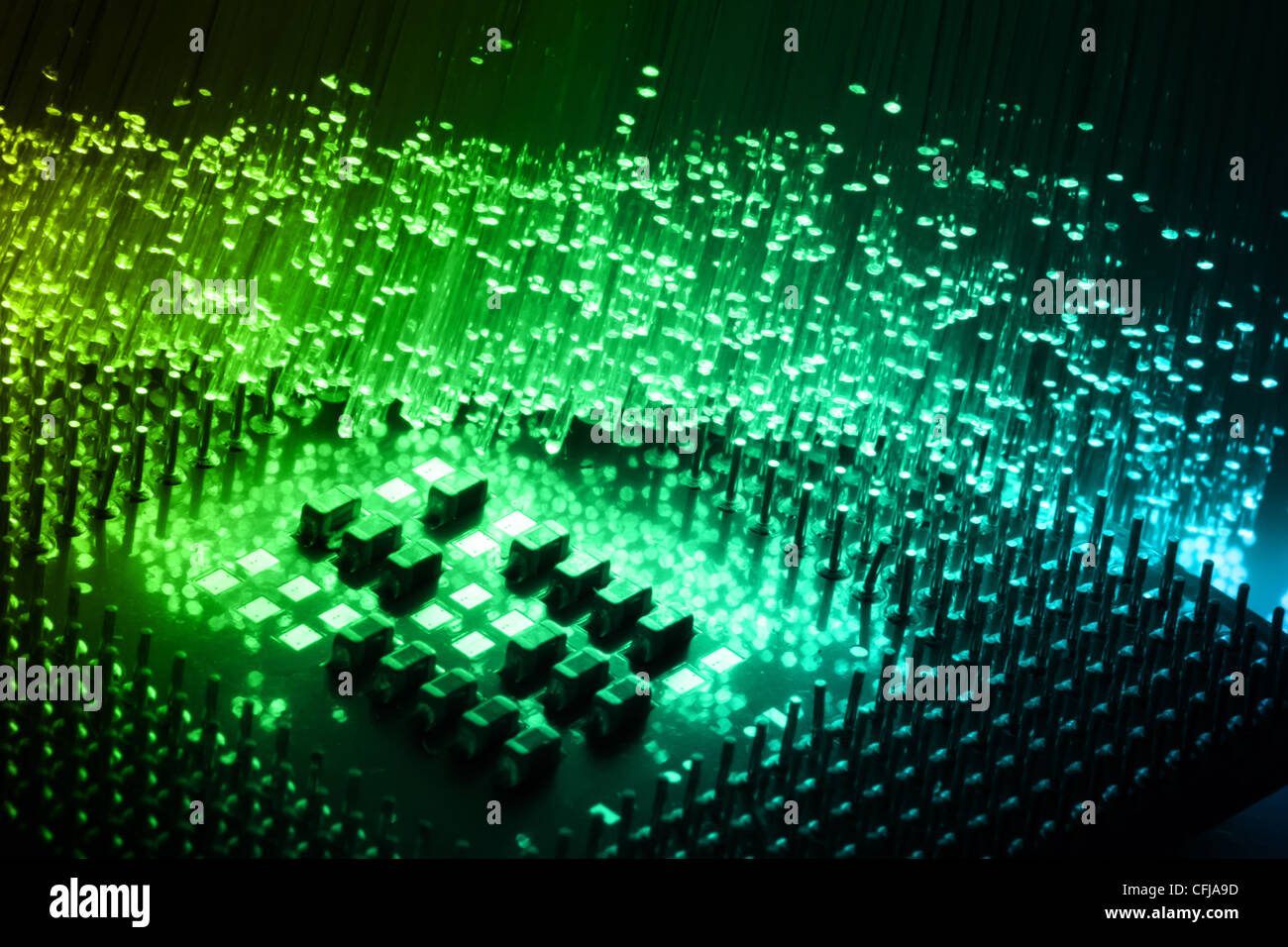 High tech technology color background Stock Photo - Alamy