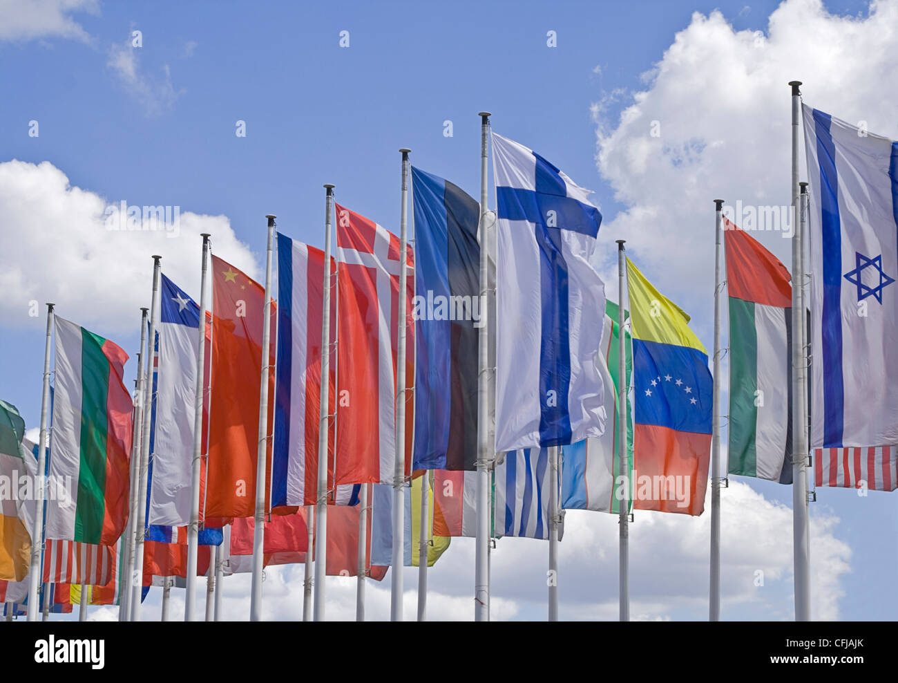 International flags and perspective hi-res stock photography and images ...