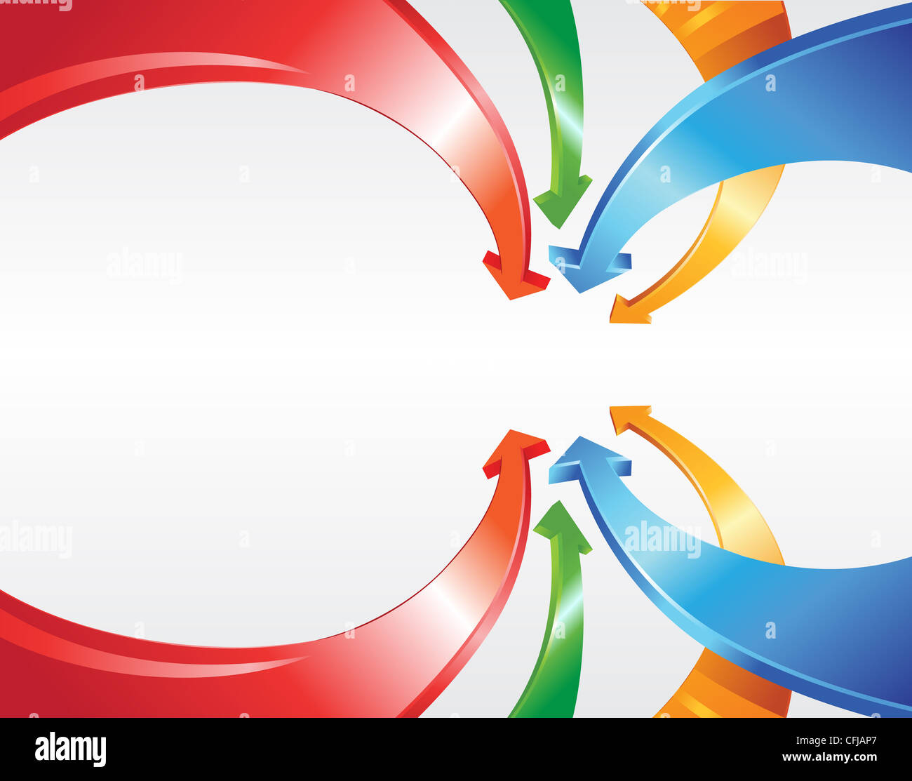 Stylish colorful arrows abstract background Stock Photo - Alamy