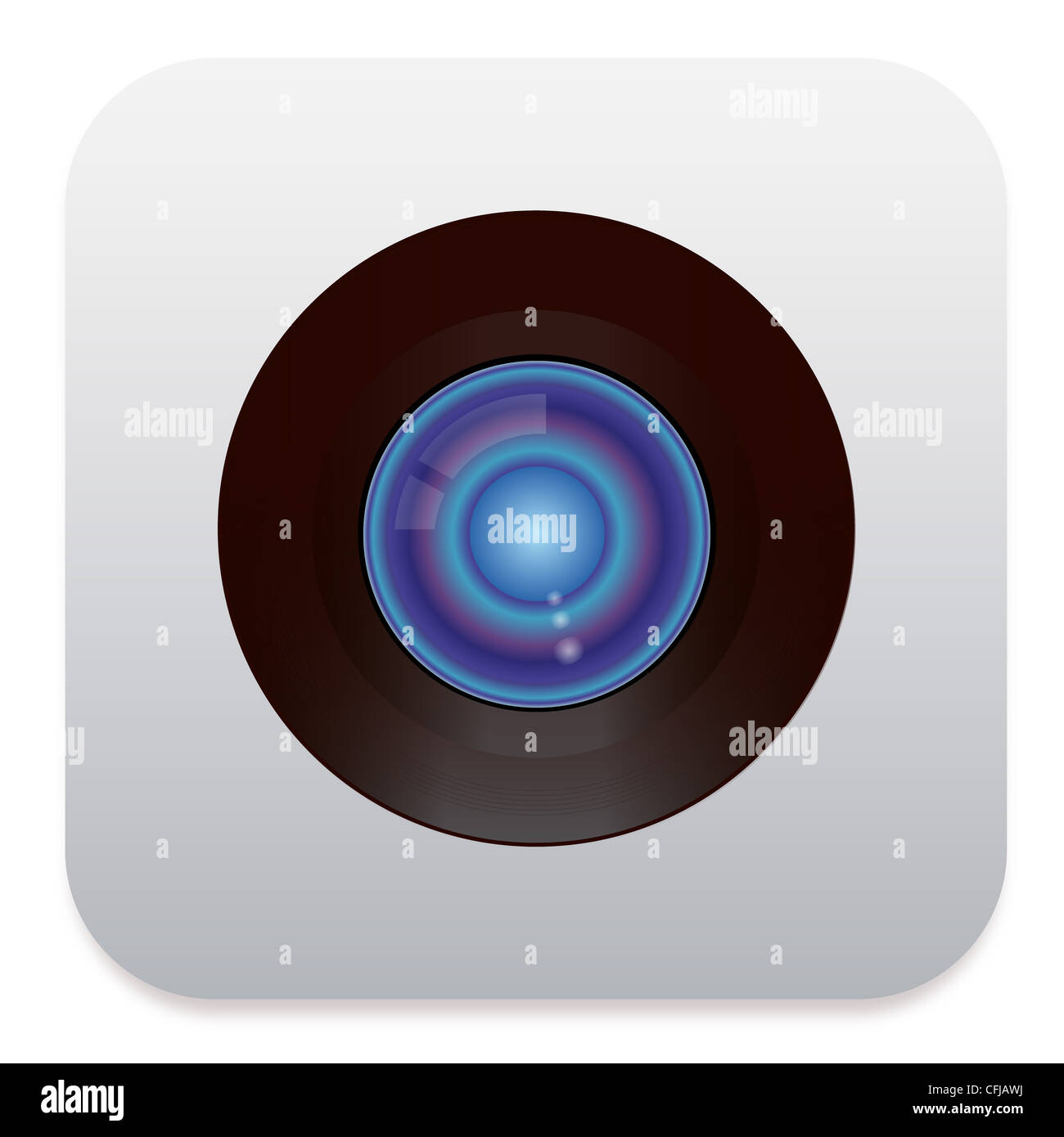 smartphone or mobile camera icon - illustration Stock Photo - Alamy