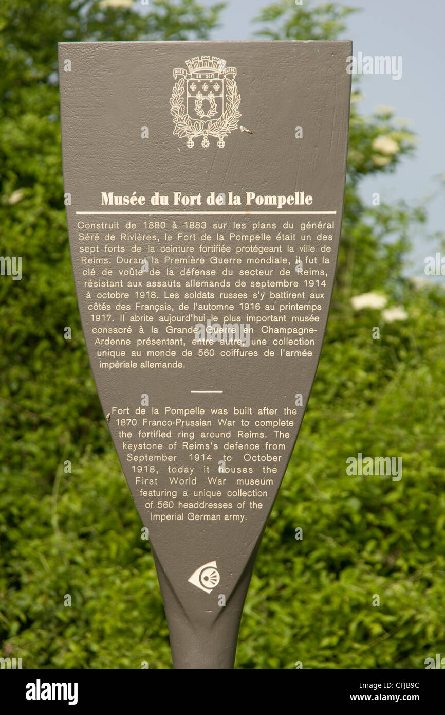 Fort de la pompelle hi-res stock photography and images - Alamy