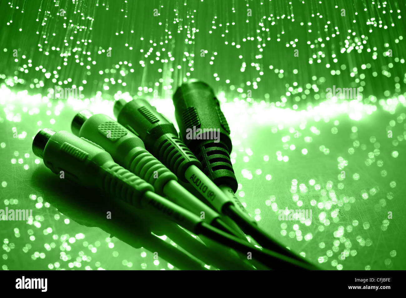 High tech technology color background Stock Photo - Alamy