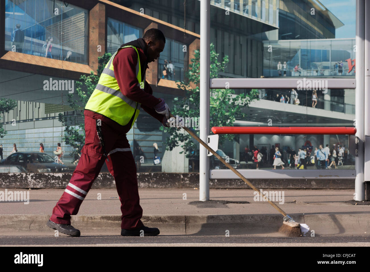 Street sweeper hi-res stock photography and images - Alamy
