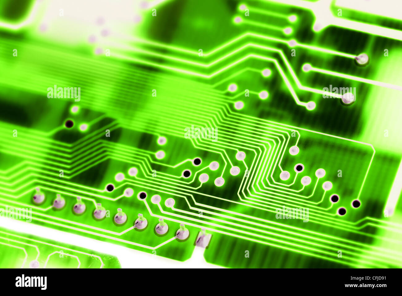 Tech bright circuit board background hi-res stock photography and ...