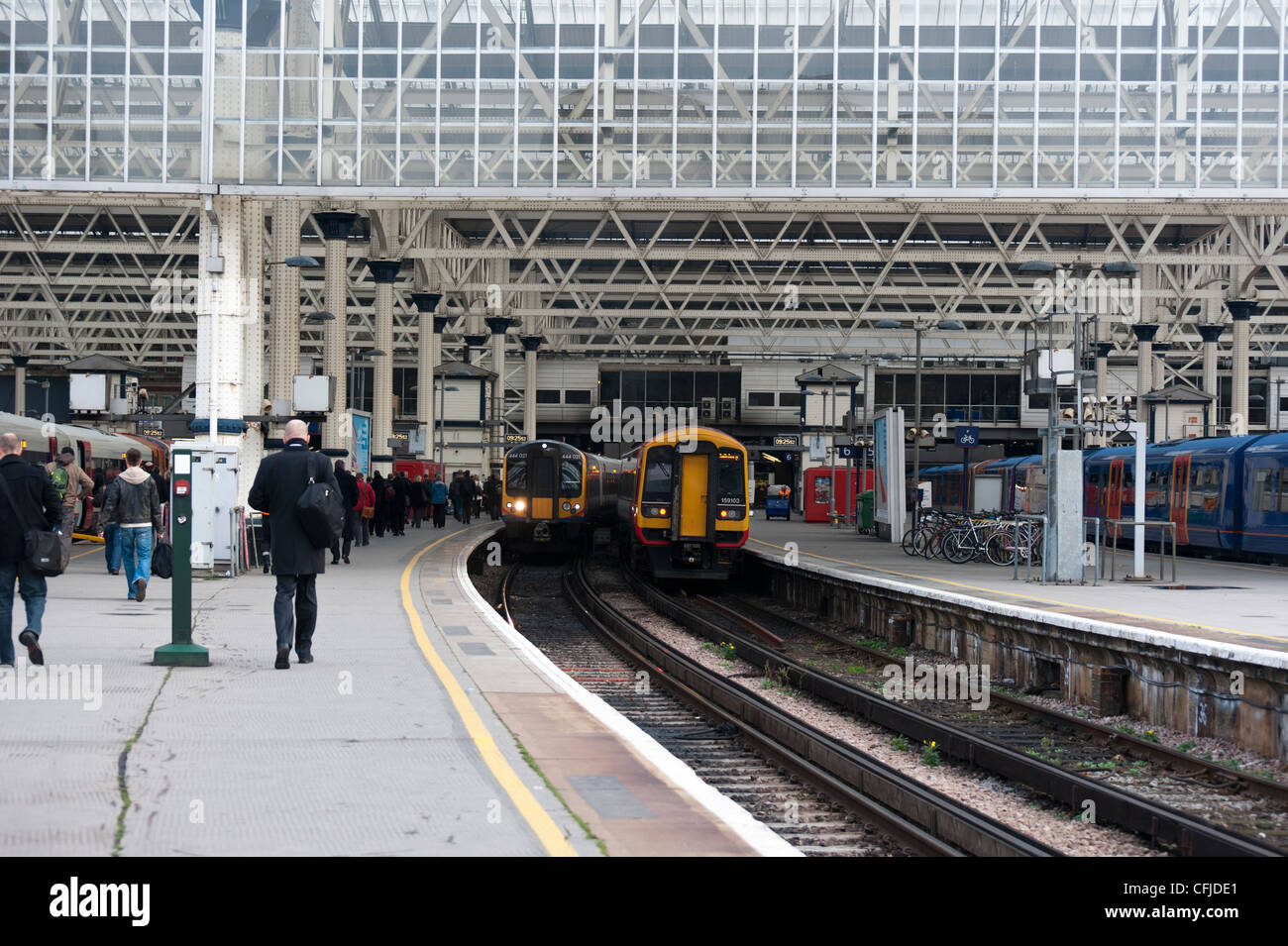 Waterloo Station, London Stock Photo - Alamy