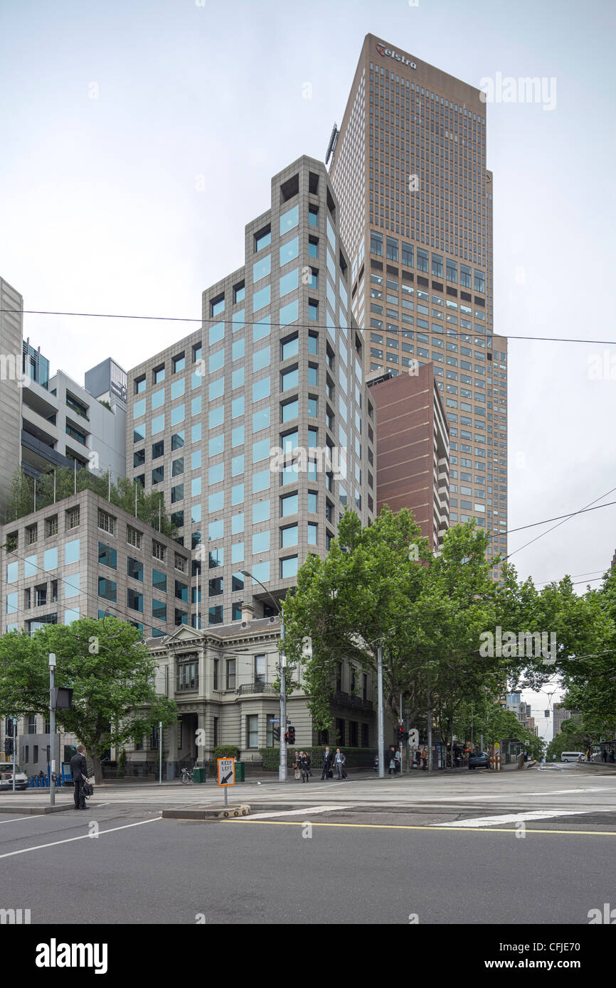 No. 1 Collins Street building, Melbourne, Australia Stock Photo - Alamy