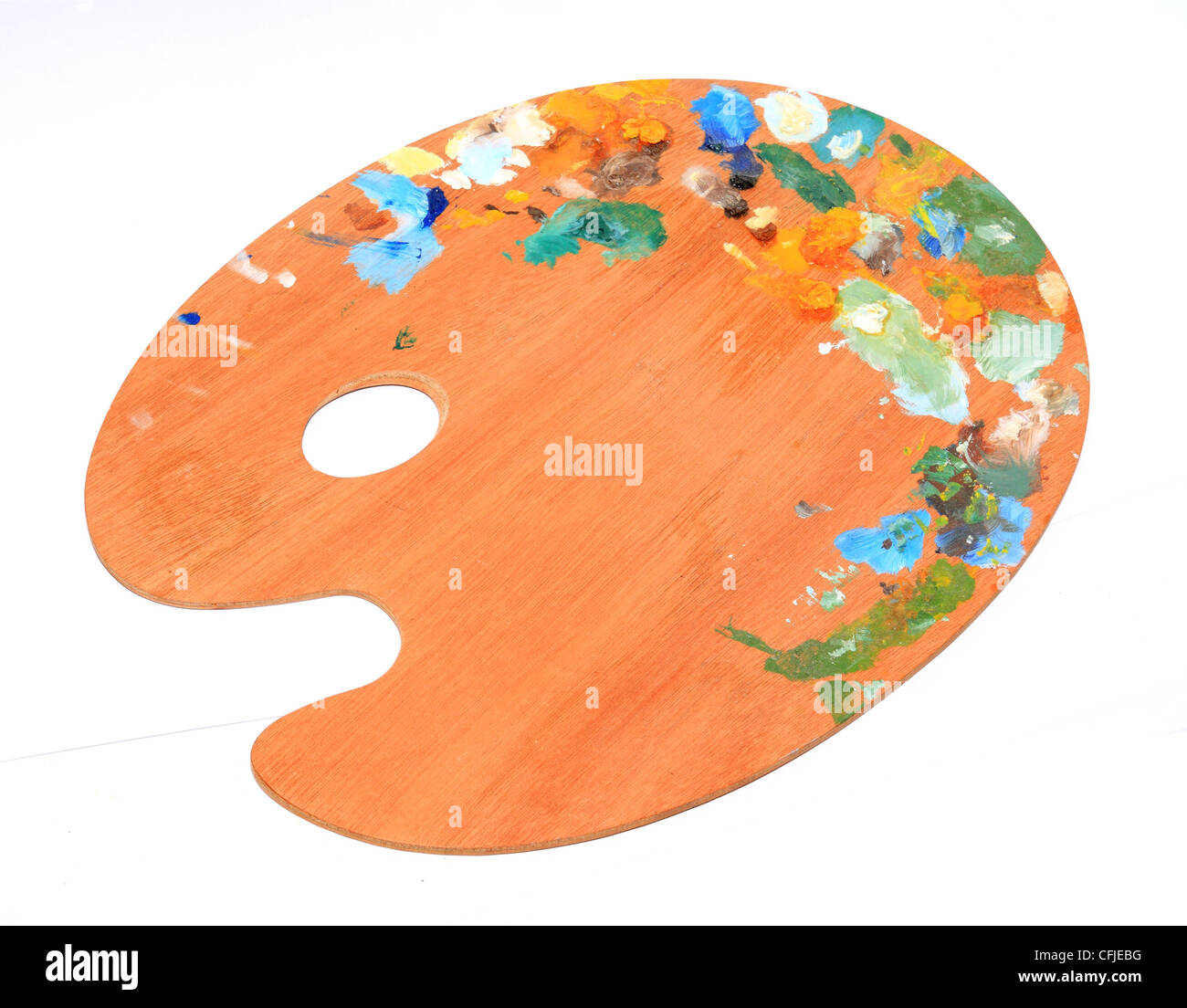 Oil paint effect on Cut Out Stock Images & Pictures - Alamy