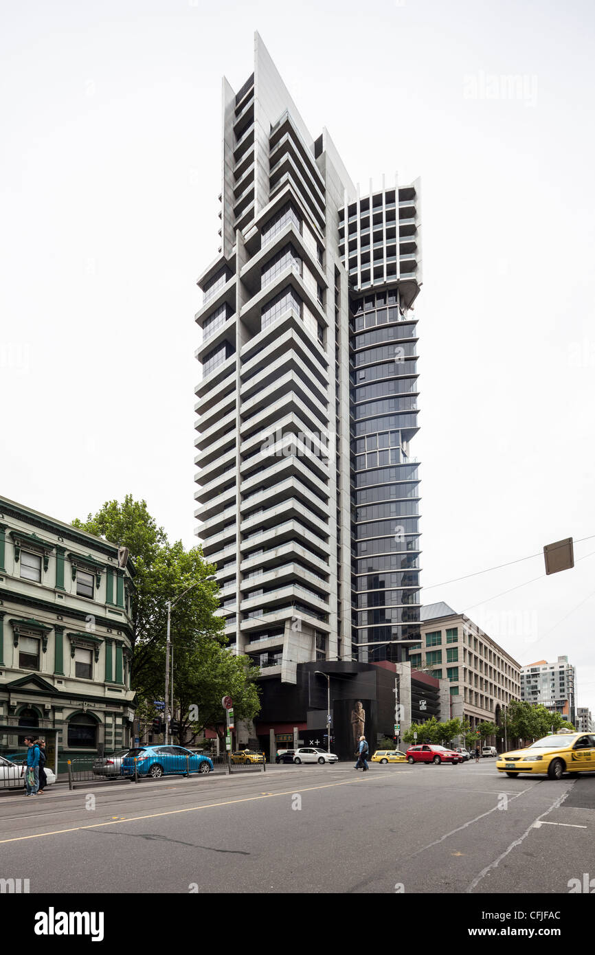 Republic Tower, La Trobe Street, Melbourne, Australia Stock Photo - Alamy