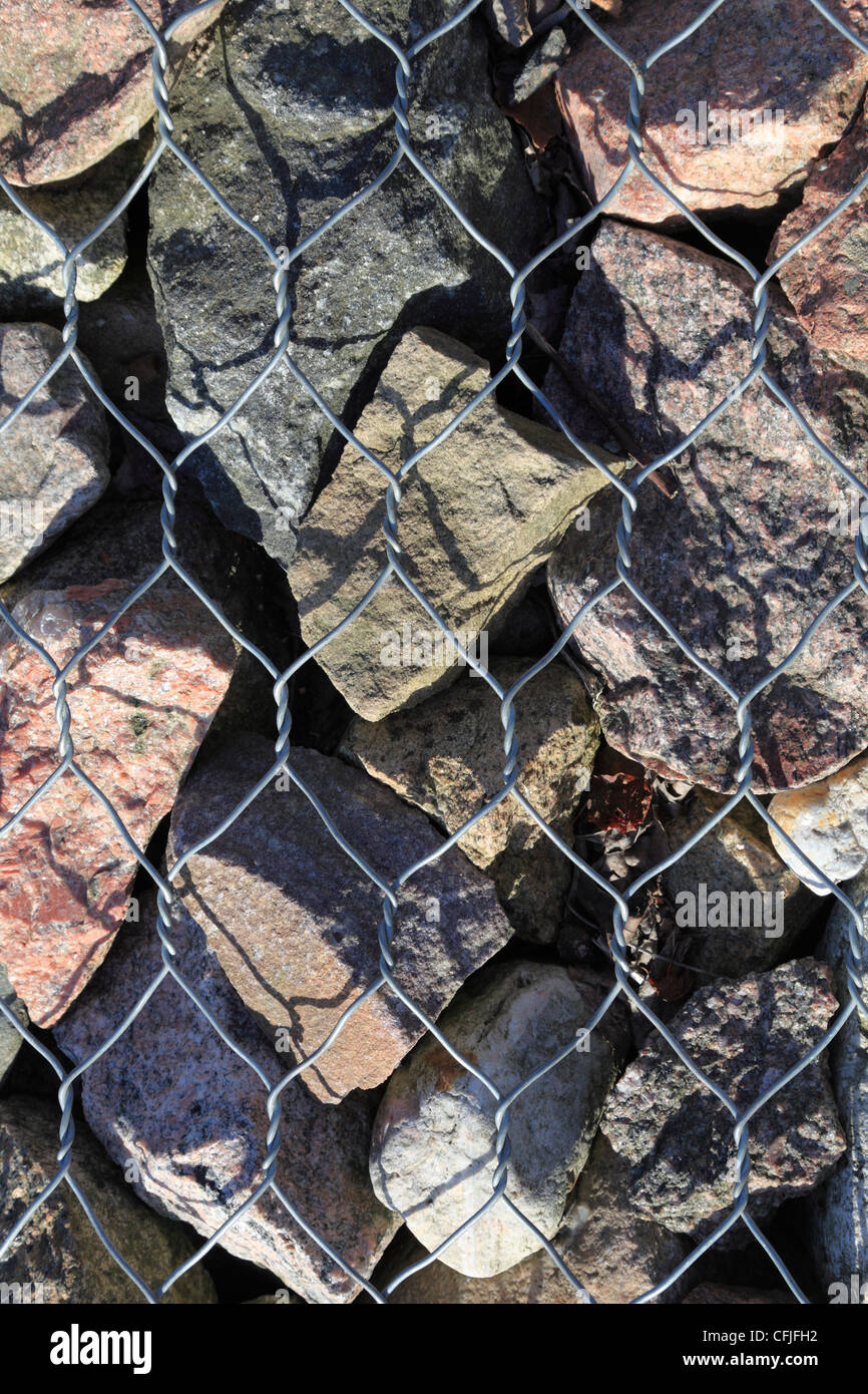 background stone metallic net Stock Photo - Alamy