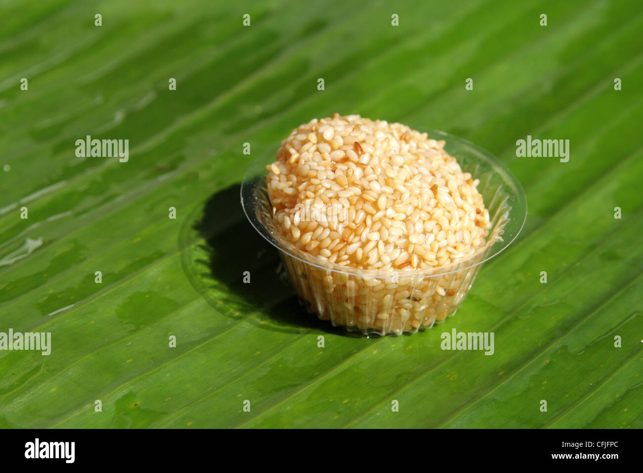 Thai dessert , Tien-sa-wei Stock Photo - Alamy