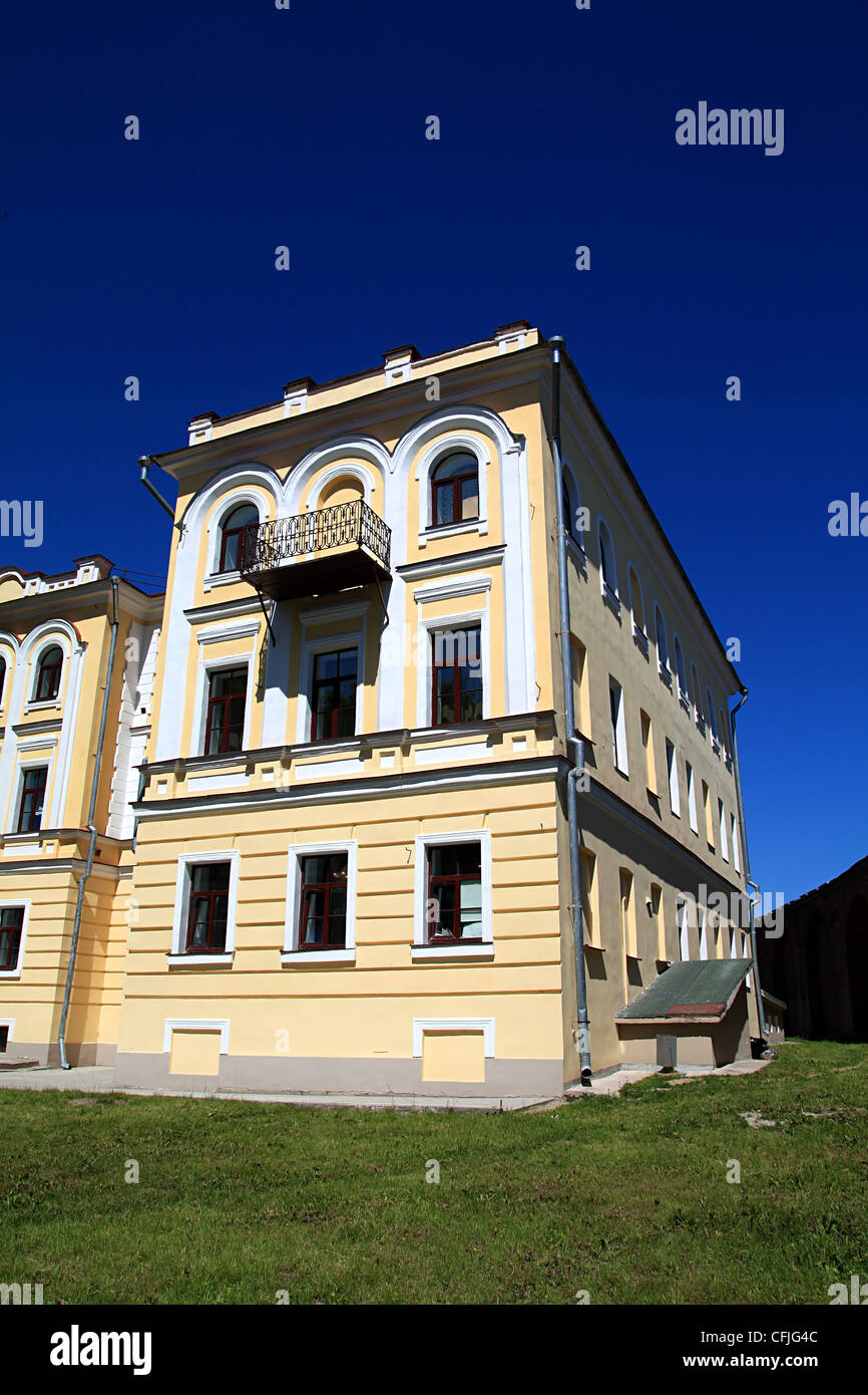 old-time house on town street Stock Photo - Alamy