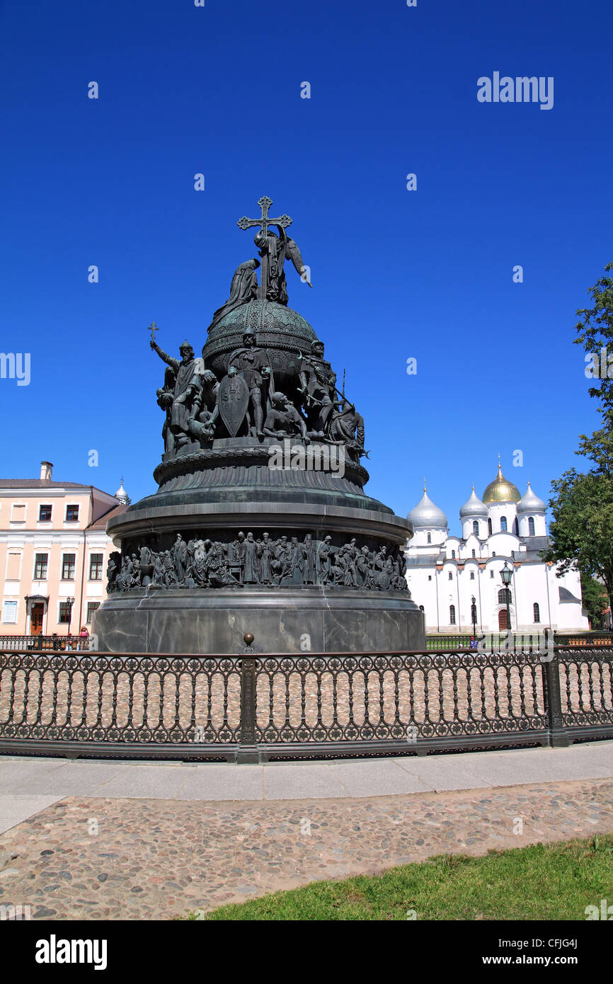 Millennium of russia monument hi-res stock photography and images - Alamy