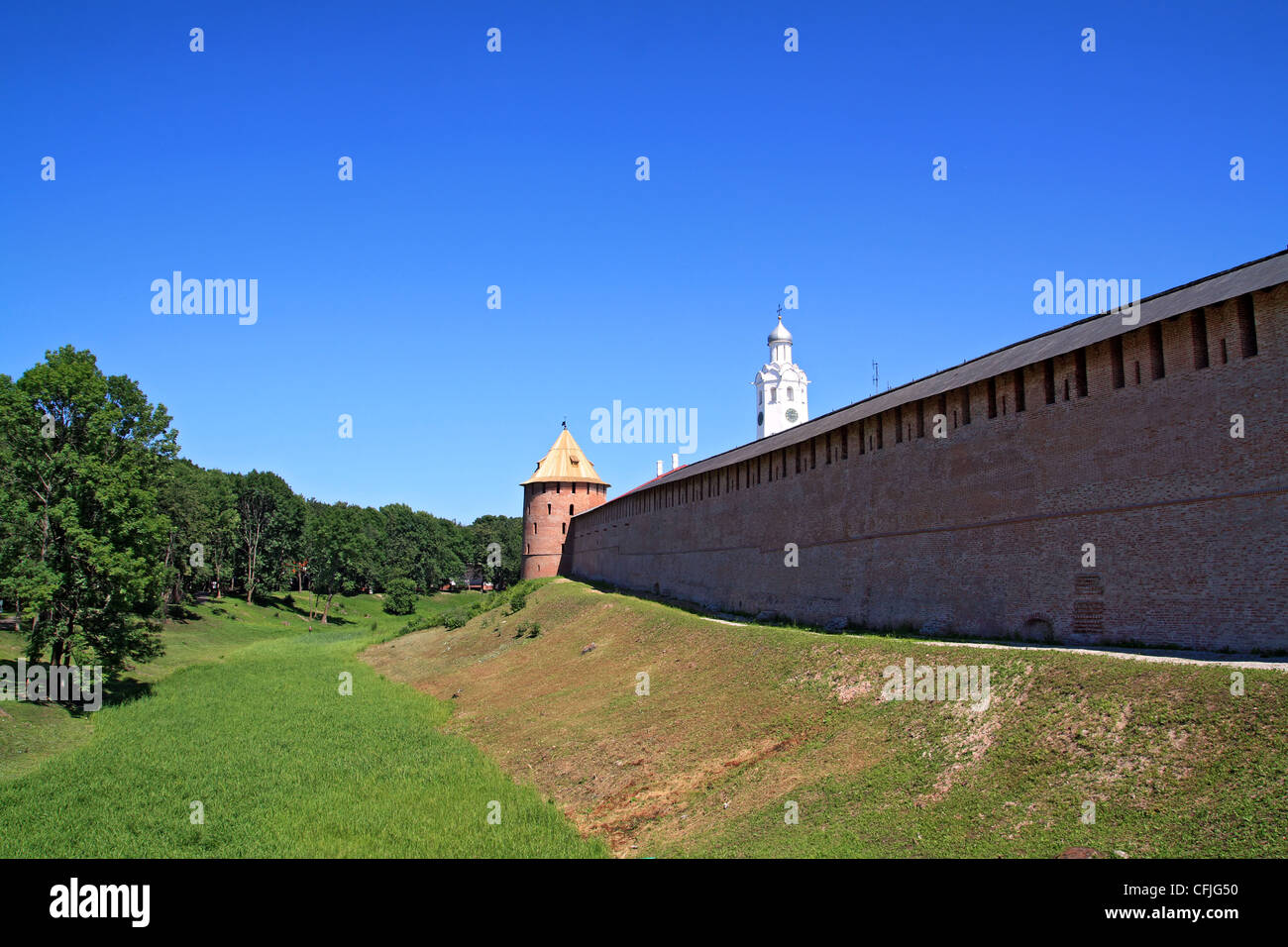 ancient brick fortress Stock Photo - Alamy