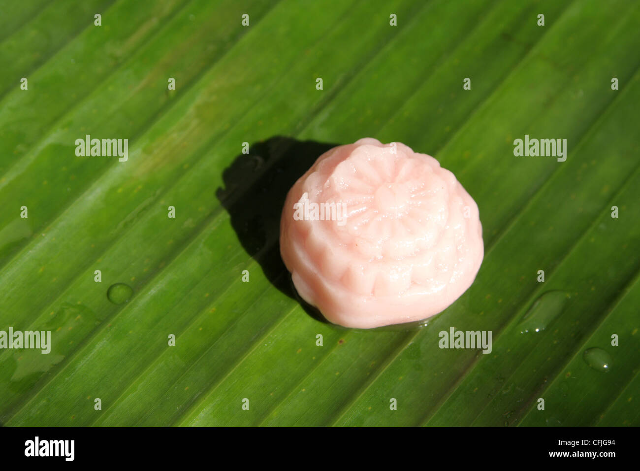 Thai dessert , Sam-pan-nee , Wheat flour dumpling Stock Photo - Alamy